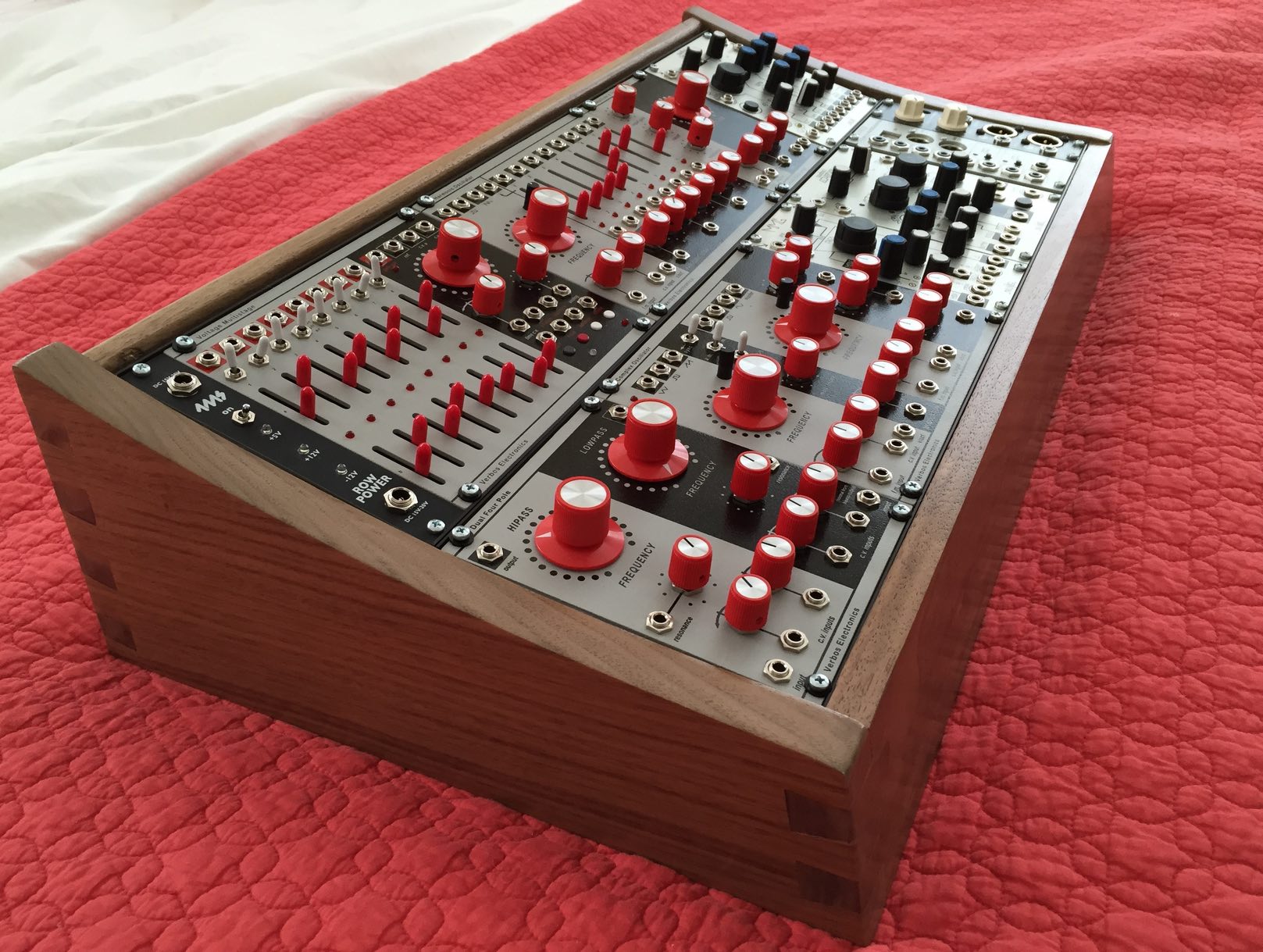 Hand-built Modular Synthesizer Case | Dylan Smith